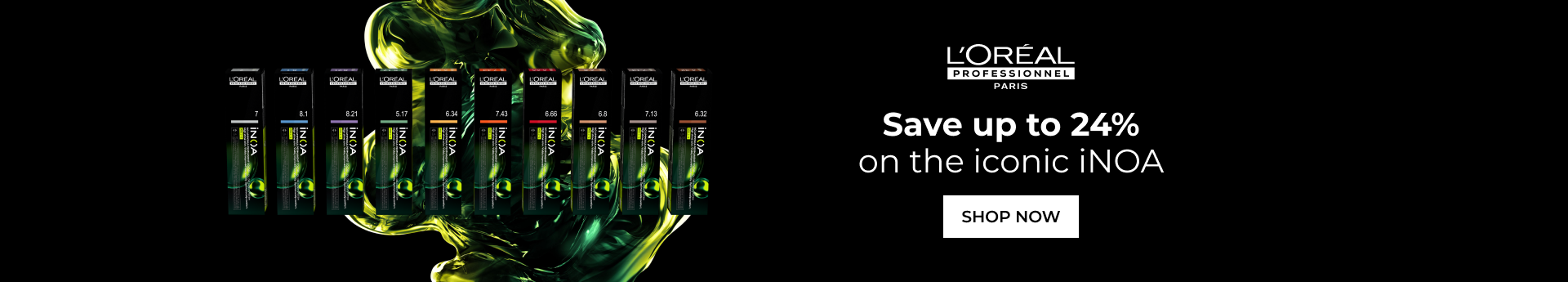 L’Oréal Partner Shop Professional hair colour, haircare products